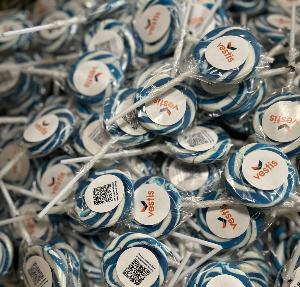 Branded Lollipops with Personalized Custom Logo Labels – MyCustomCandy