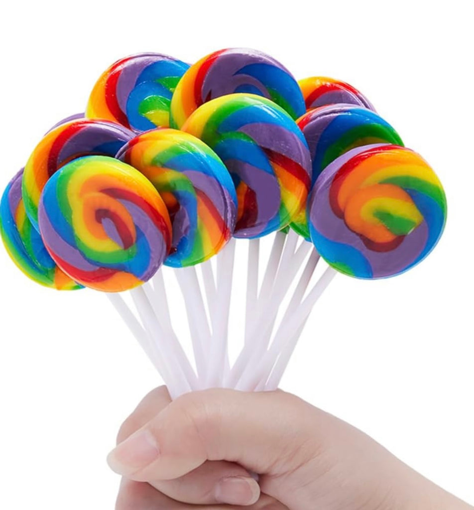 Branded Lollipops with Personalized Custom Logo Labels (100 Lollipops ...
