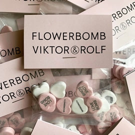 Customized Candy Hearts Personalized Bags - 8 Candies Per Bag (100 Bag ...