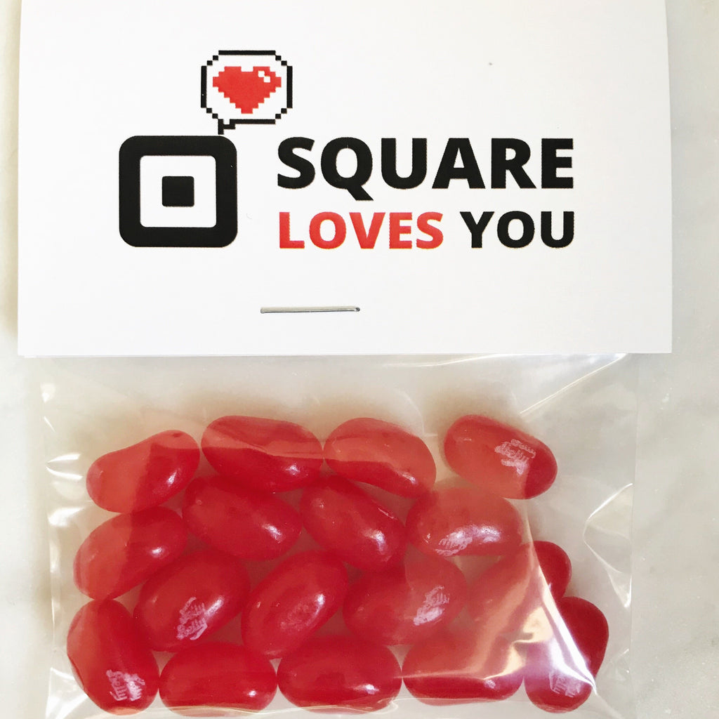 Promotional Candy Bags with Custom Logo Headers: Branded Trade show Gi ...