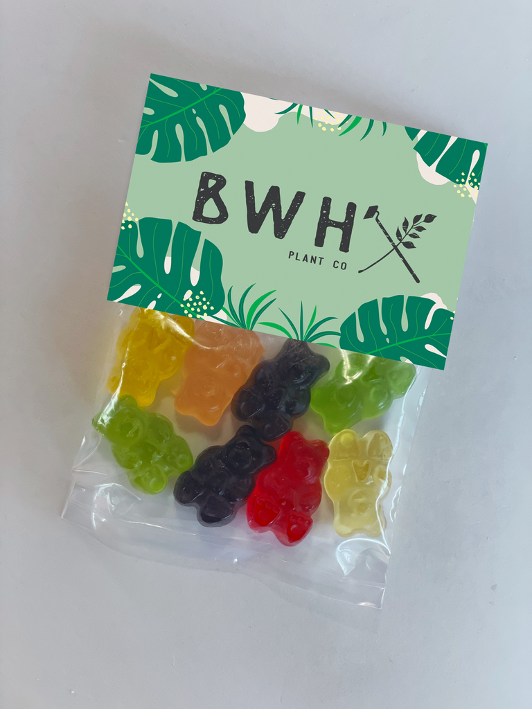 Gummy Bear Promotional Candy Bags with Personalized Logo Headers ...