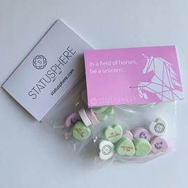 Custom Heart Candy Header Bags (100 Bag Minimum) – MyCustomCandy